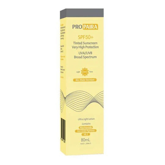 Propaira SPF50+ Tinted Sunscreen 80ml – Medilounge Chelsea Heights